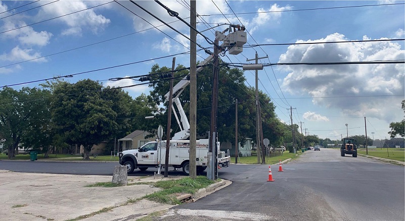 LED Street Lighting Project in La Marque | Texas-New Mexico Power
